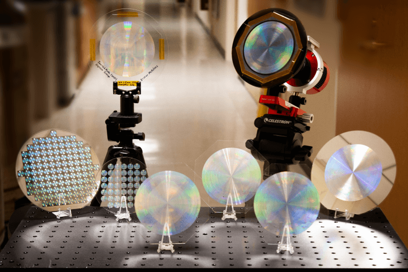 Imaging the Cosmos with All-Glass 100mm Metalens | Capasso Group